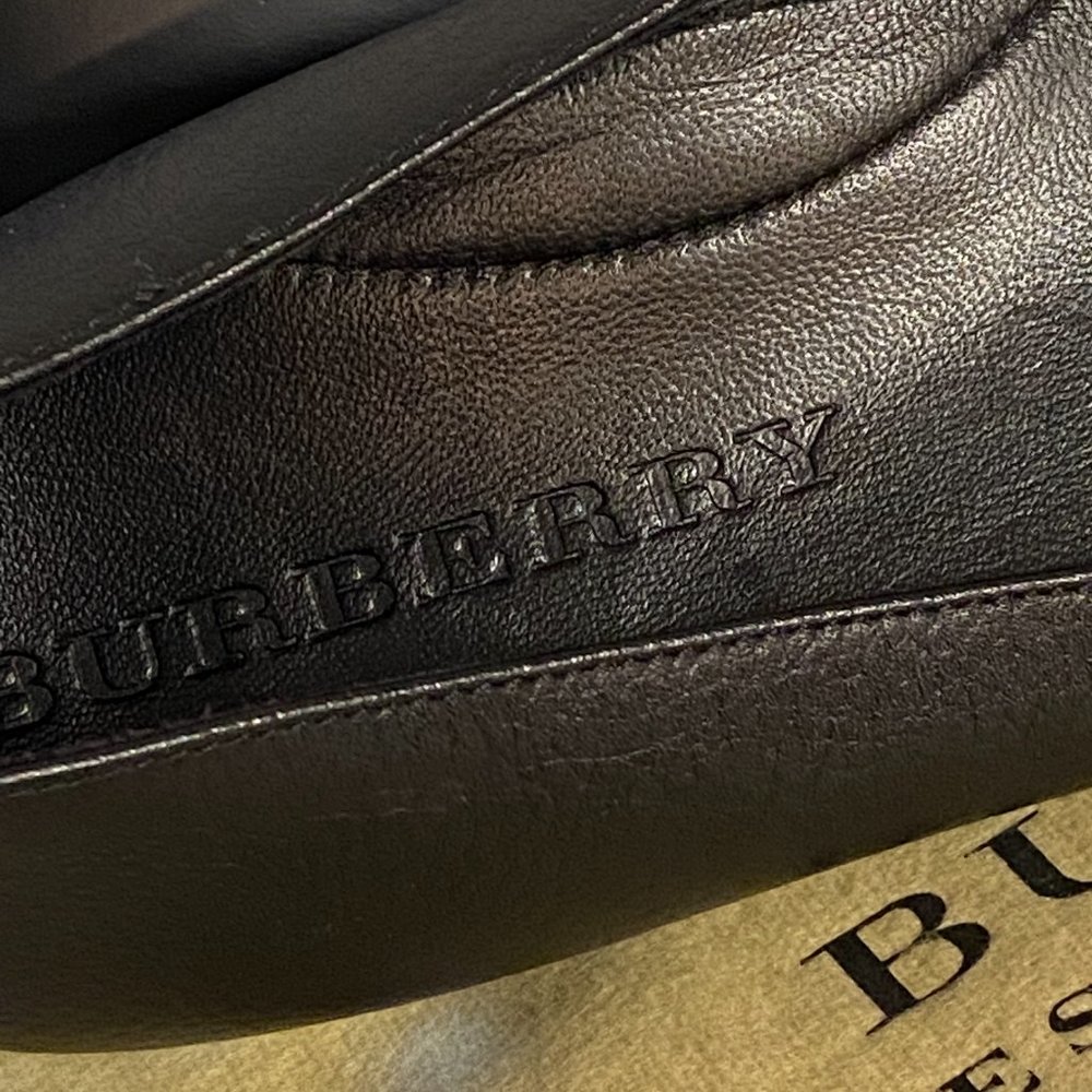 Authentic Burberry Ballerina Flat Leather Shoe - Gem